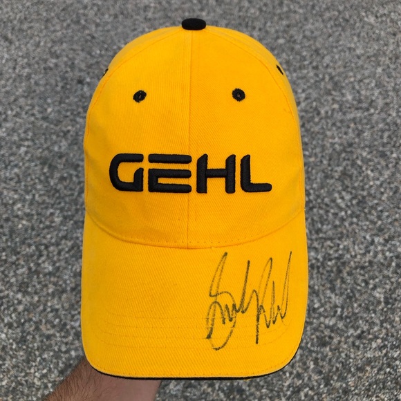 Accessories | Indy 50 Driver Graham Rahal Autographed Gehl Gold Hat ...